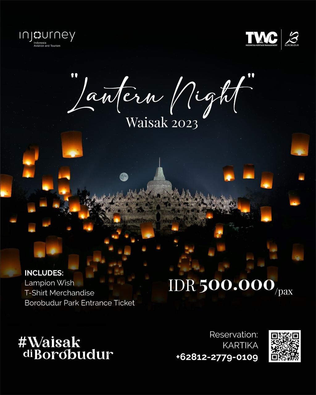 Tiket Festival Waisak Borobudur 2023 Telah Dibuka, Segini Harganya!